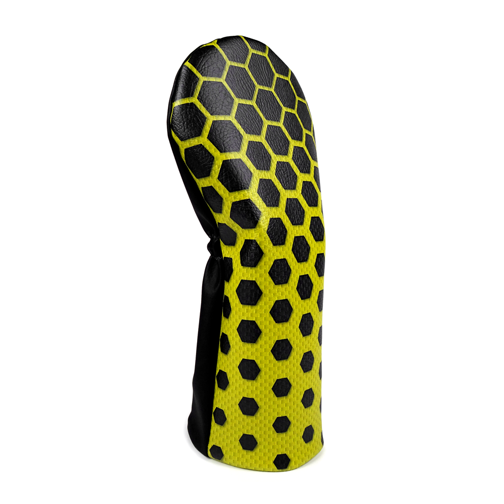 Yellow hex headcovers – Klink Golf